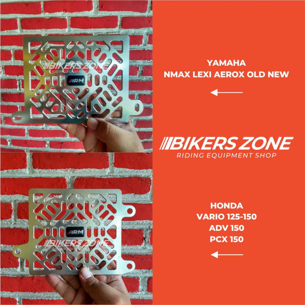 Radiator cover Yamaha NVX 155 V1 V2 Aerox NVX155 Coolant cover radiator ...