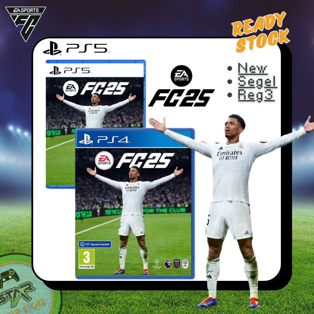 Ps4 PS5 EA Sports FC 25 / EA FC25 / EA FC 25 / FOOTBALL R3 ENGLISH ...