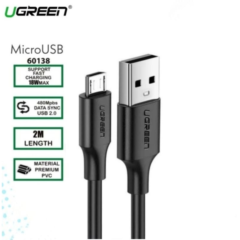Ugreen 60138 MICRO USB 3A FAST CHARGING DATA CABLE | Shopee Malaysia