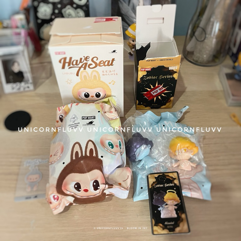 POP MART BLIND BOX Official DIMOO SKULLPANDA LABUBU | Shopee Malaysia