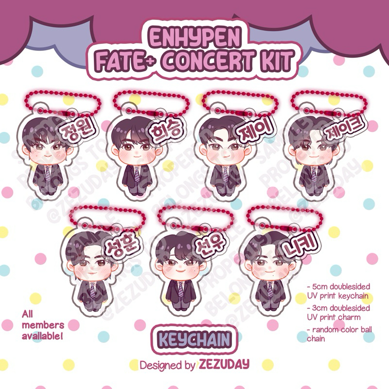 Enhypen KEYCHAIN | Enhypen MERCH | Shopee Malaysia