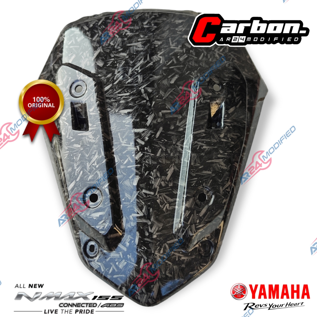 New Nmax 2020 Windshield Front Panel Cover/Connected Carbon WTP Forged ...