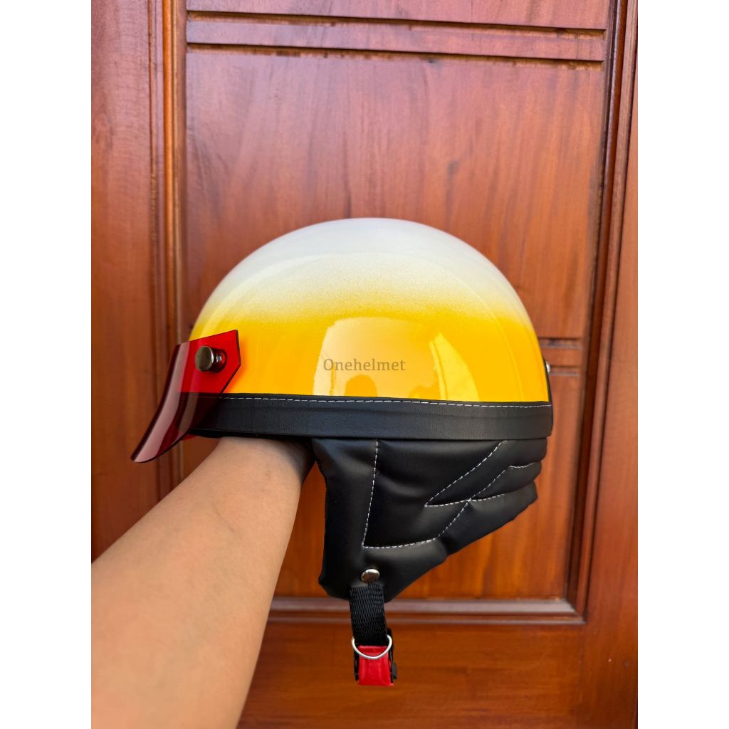 Custom Color Gradation chip Helmet-custom vintage chip Helmet | Shopee ...