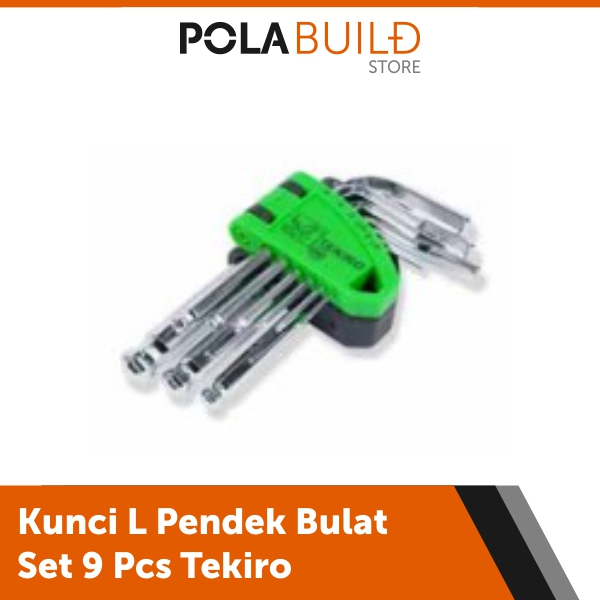 Build Pattern - Round Short L Key Set 9Pcs / Ball Point Hex Key Set ...