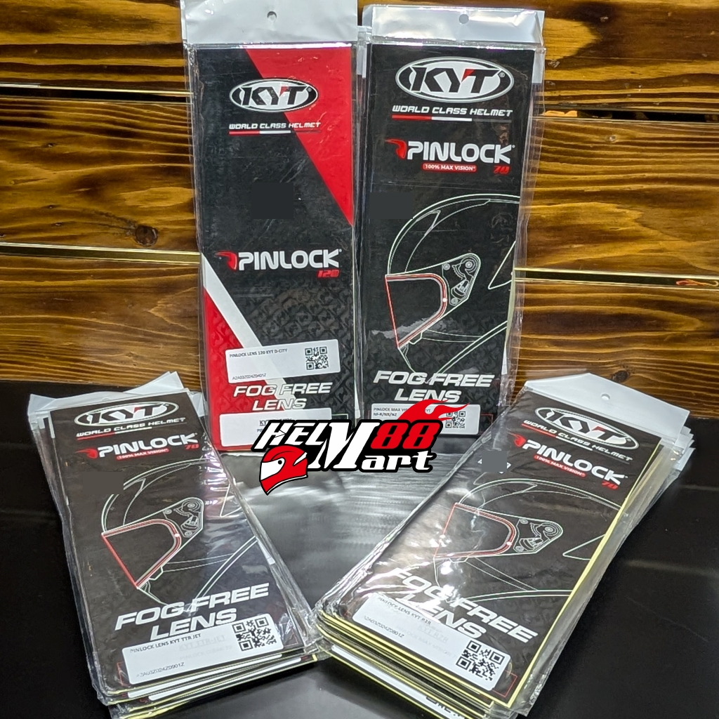 PINLOCK KYT ORIGINAL Anti-Fog/ for KYT Series NFR, NX Race, NZ Race ...
