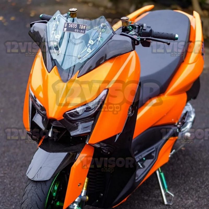 Windshield XMAX OLD Europe V3 And V4 SPORTY. New VISOR XMAX OLD TYPE ...