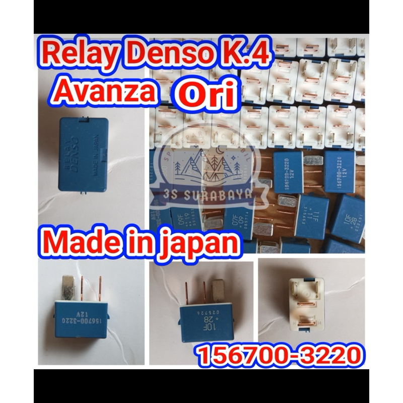 Denso Blue 12 Volt Relay Original Original (New/New) | Shopee Malaysia
