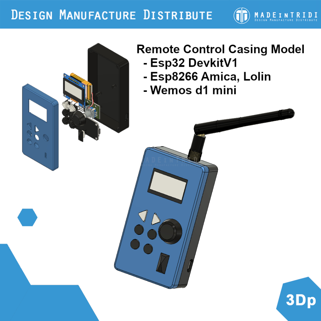 Enclosure esp32 esp8266 nodemcu housing IoT Control and Electronics ...