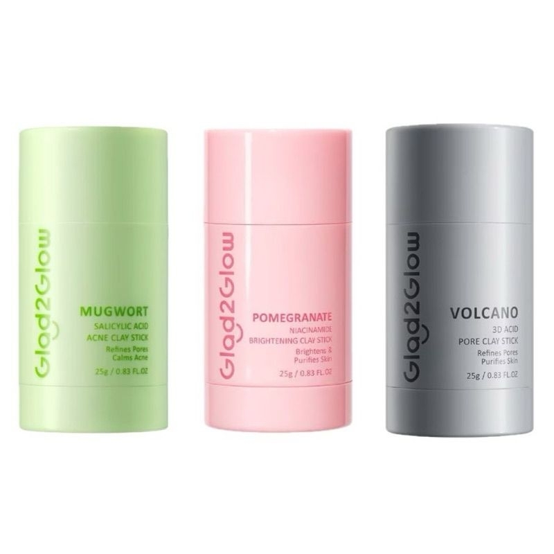 Glad2glow Clay Mask Stick | Mugwort Mugwort Mugwort Mugwort | Volcano ...