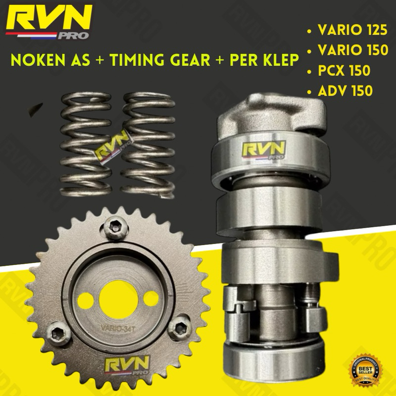 Package NOKEN AS CAM RVN RACING RRA VARIO 150 125 PCX 150 ADV 150 PLUS ...