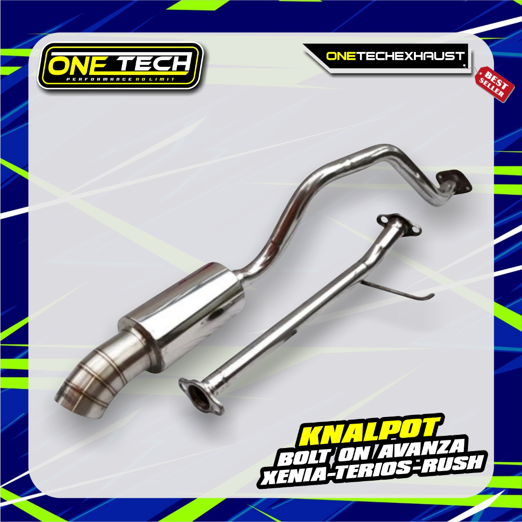 Js Racing Bolt On Exhaust For New Avanza - Xenia - Terios - Rush PNP ...