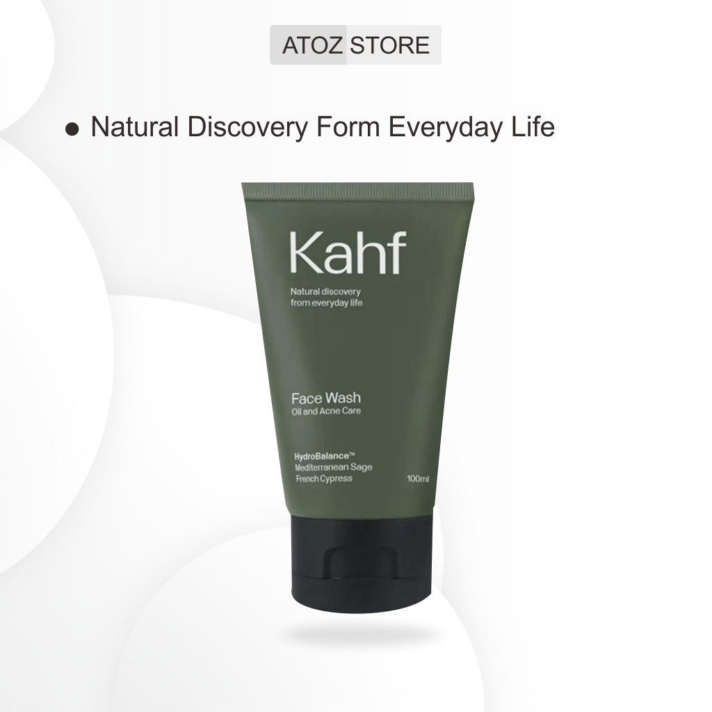 Kahf Oil and Acne Care Face Wash 50 ml - Men's Facial Cleansing Soap ...