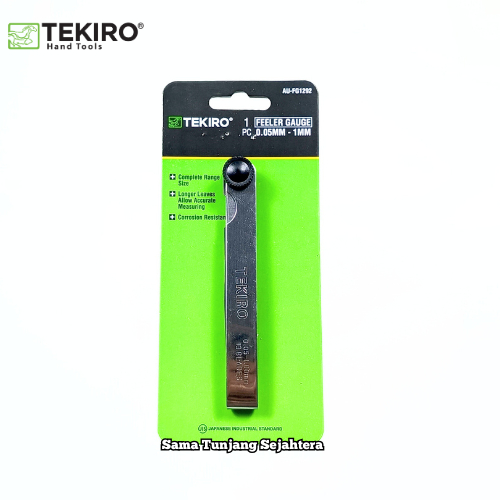 Tekiro FEELER GAUGE 4" X 13 BLADES / PULLER GAUGE / VALVE SET | Shopee ...