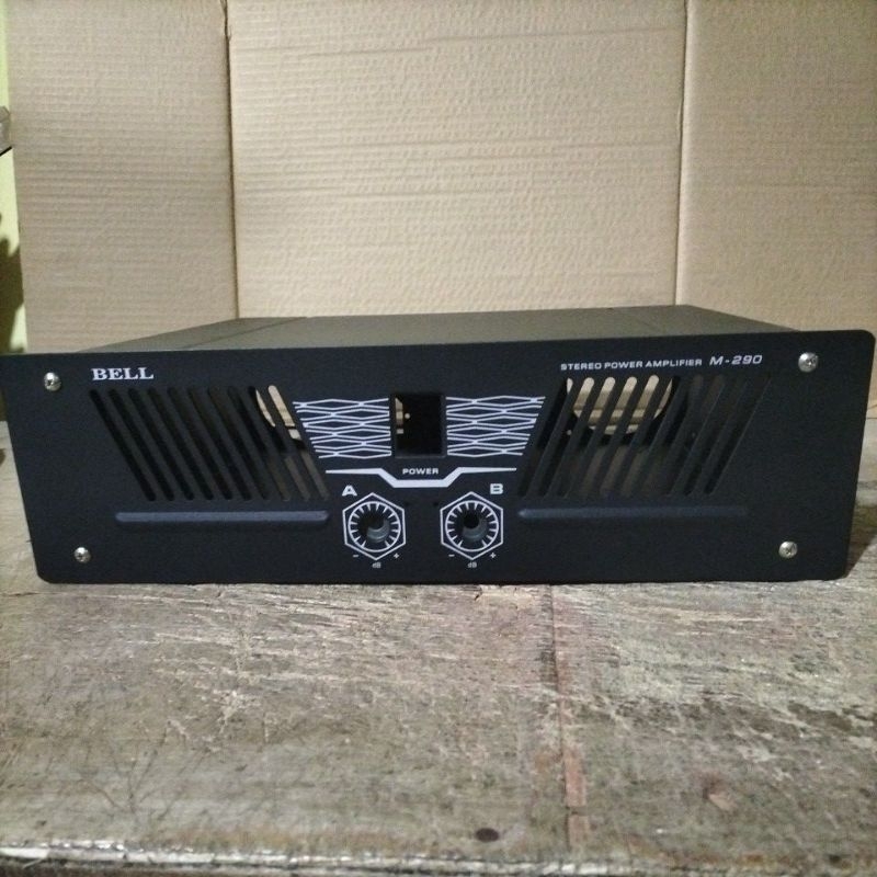 Original STEREO POWER AMPLIFIER BOX POWER BELL M290 | Shopee Malaysia