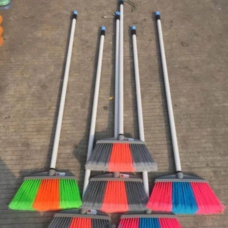 Nylon broom plastic broom handle broom 17 nagata broom | Shopee Malaysia