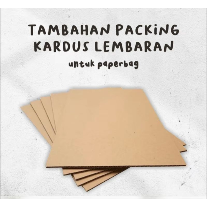 Additional Sheet Cardboard Packing | Shopee Malaysia