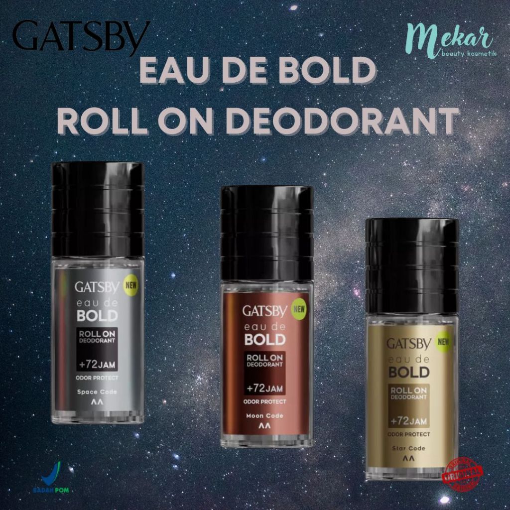Gatsby EAU DE BOLD Deodorant Roll On| 50ml | Shopee Malaysia