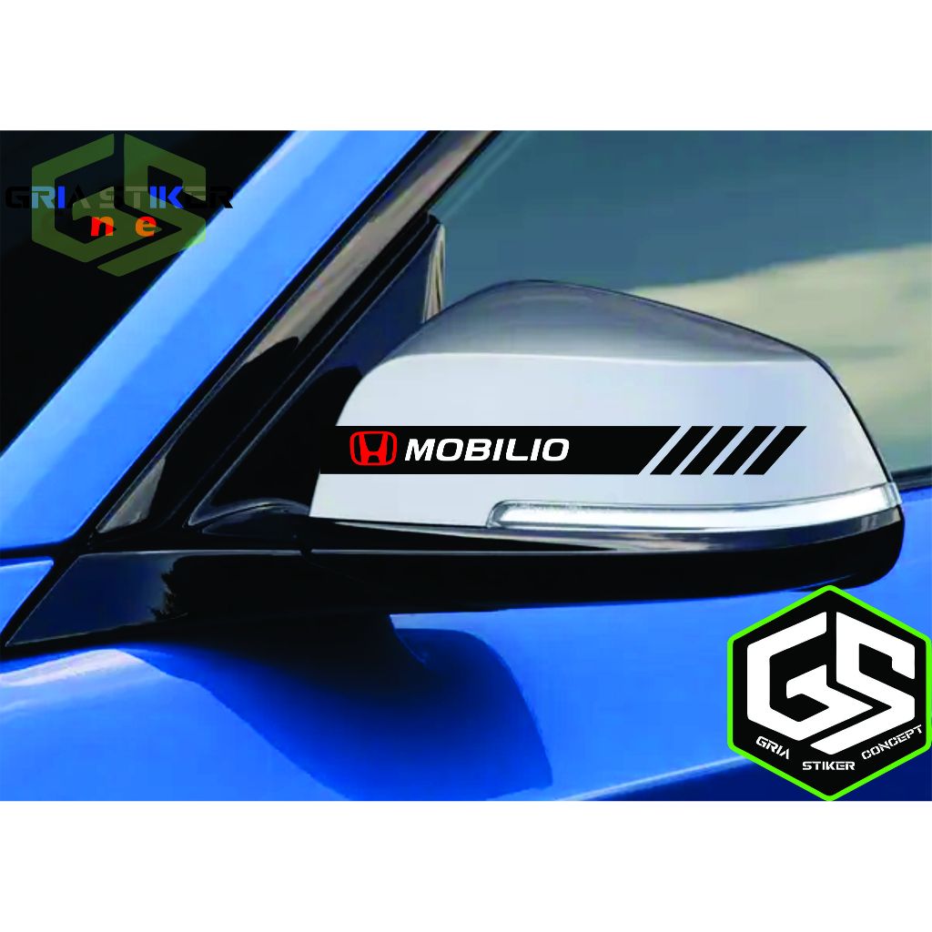 Car rear view mirror stickers honda car stripe list rear view mirror ...