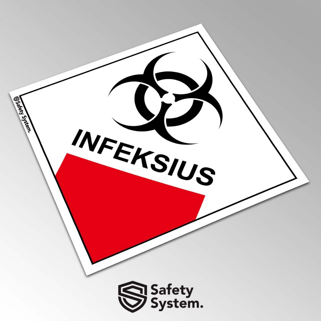 Waste Symbols and Labels Stickers Toxic Dangerous Materials B3 Hazmat ...