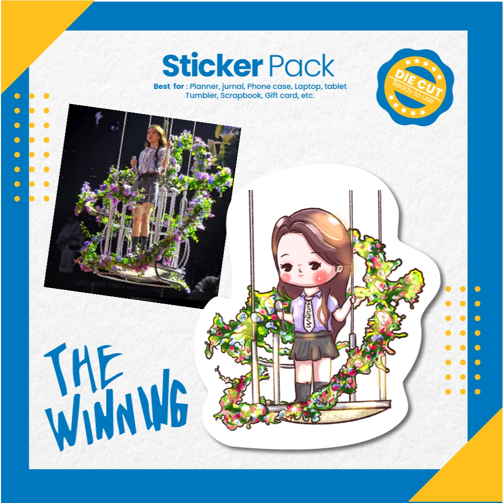 Kpop IU The winning Concert Sticker Pack [S-001] | Shopee Malaysia