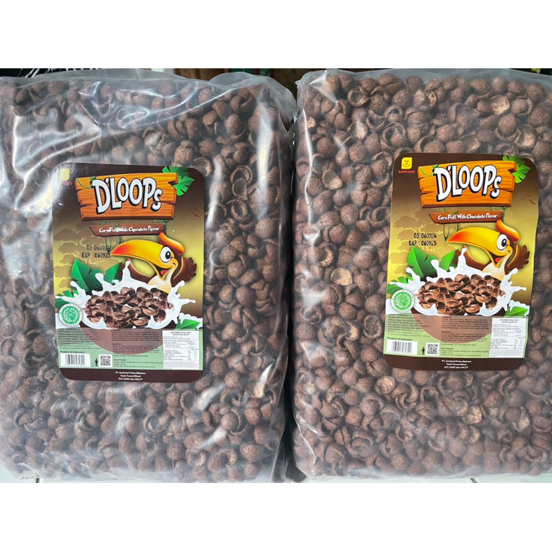 D'loops Fruit and Chocolate Flavored Cereal / Choco Crunch D'LOOPS 1kg | Shopee Malaysia