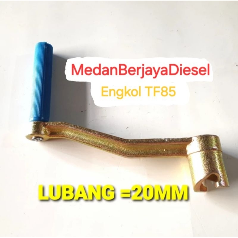 MESIN Starting Handle / Crank Handle / Yanmar TF85 Diesel Engine ...
