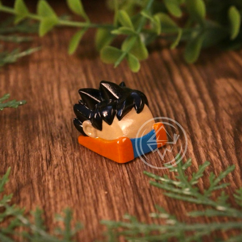 Goku artisan keycaps dbz Dragon Ball Z keycaps son goku sayant anime ...