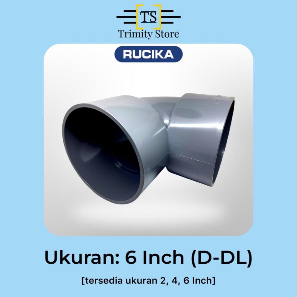 Rucika Keni/Elbow 90 Degree PVC (D) Size 6 Inch [D-DL] | Shopee Malaysia