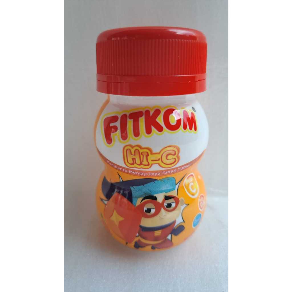 Fitkom HI-C ORANGE Flavor contains 21 tablets / EXPIRE JULI 2025 ...