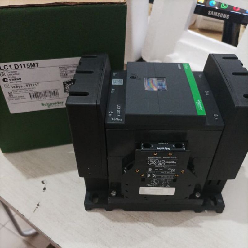 Schneider Electric contactor LC1D115 M7 contactor Schneider LC1D115M7 ...
