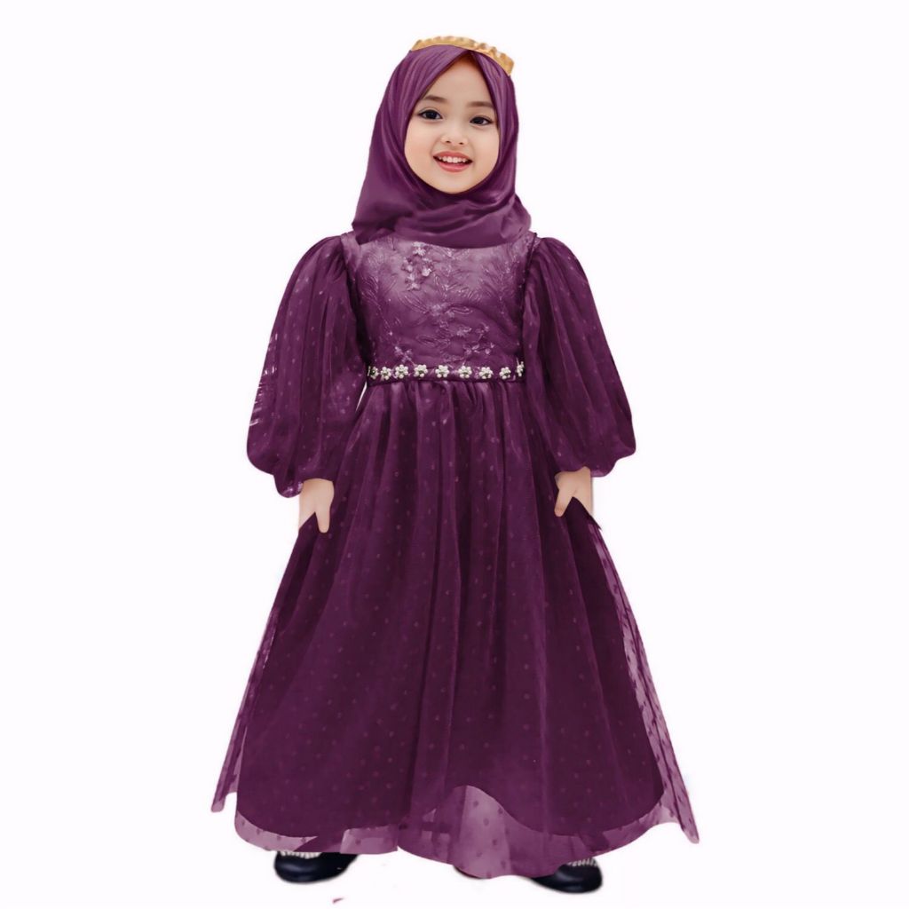 Elis girls' gamis 2-11 years old / muslim children's party clothes ...