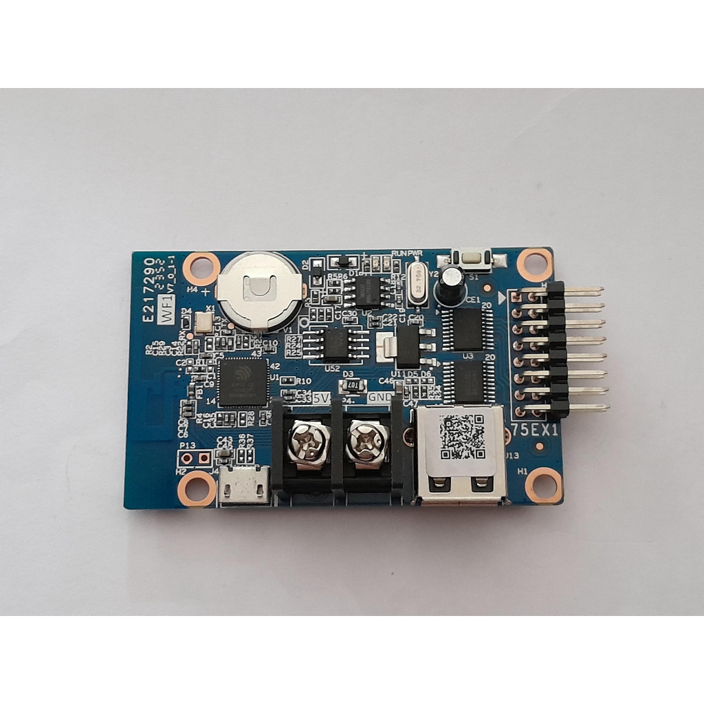 Huidu Controller Wifi RGB Full Color Running Text P10 | Shopee Malaysia