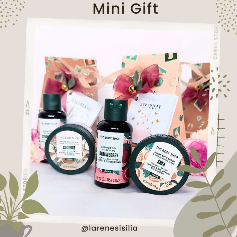 The Body Shop - Mini Gift Set Hampers | Shopee Malaysia