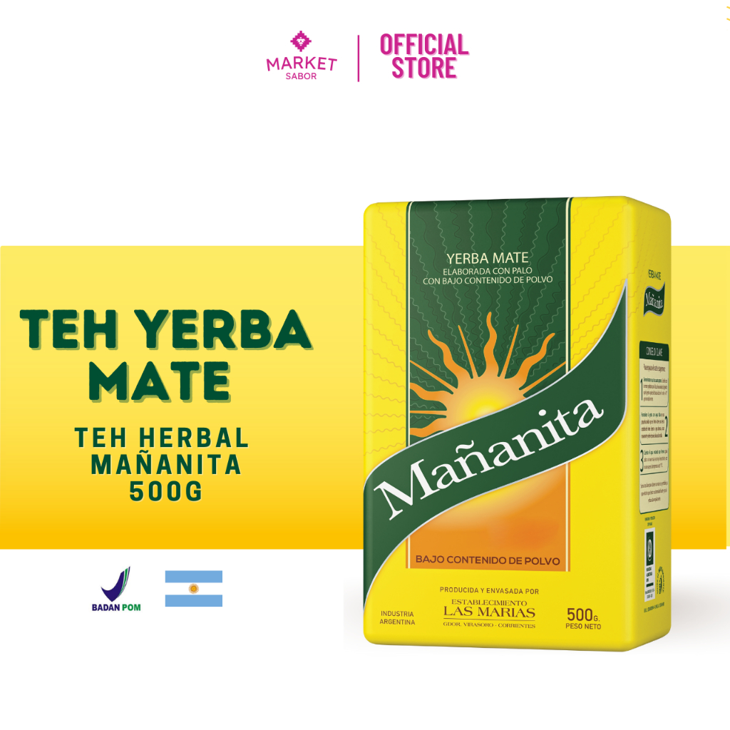 Mananita Yerba Mate with stems 500g | Argentinian Botanical Tea ...