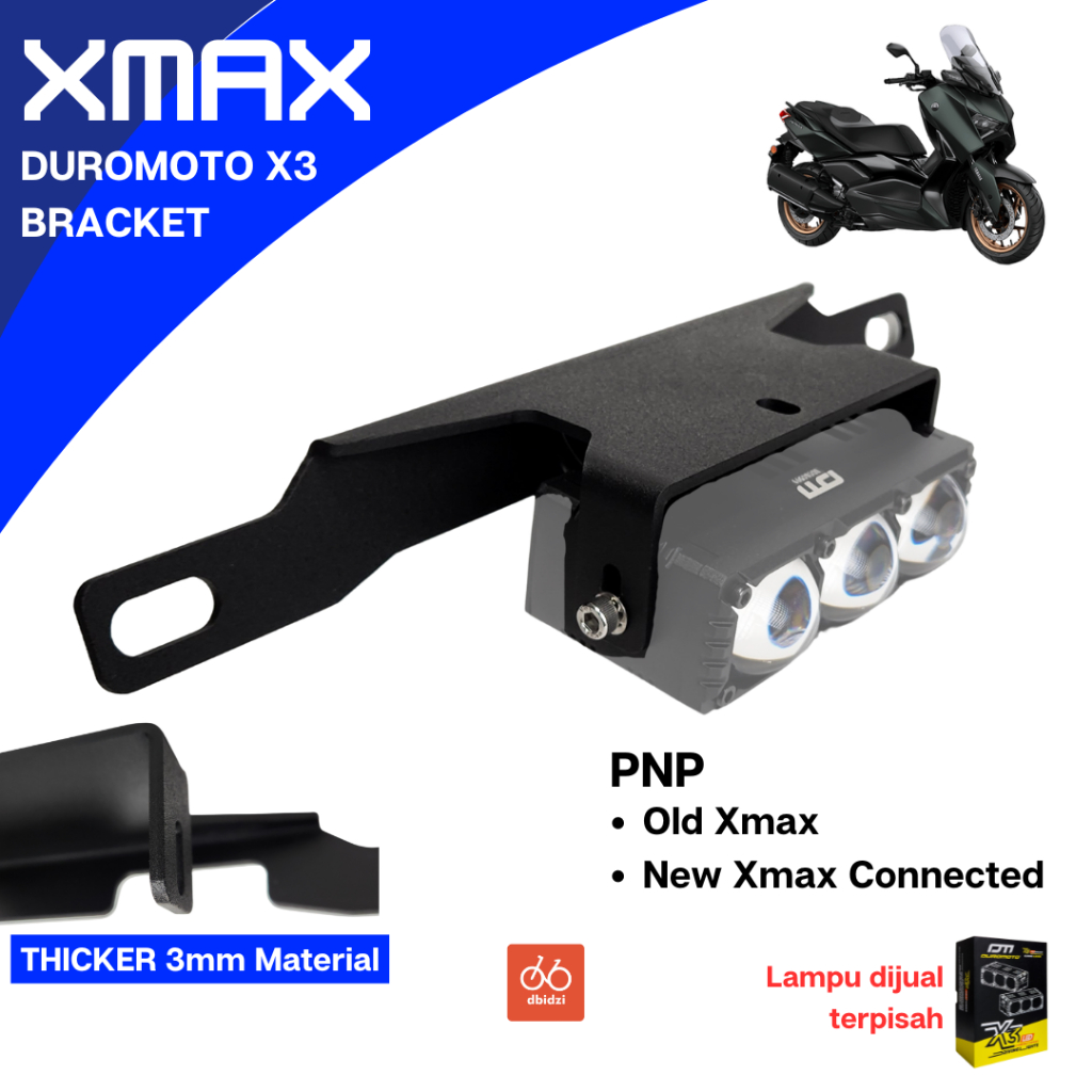 Duromoto X3 Bracket 1 Special Light Xmax Old Xmax New Connected Premium ...