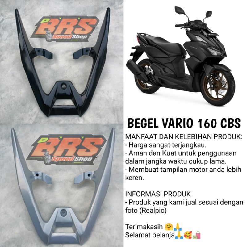 Stirrup Vario 160 CBS Rear Seat Handle Honda Vario 160 CBS Fi Led Esp ...