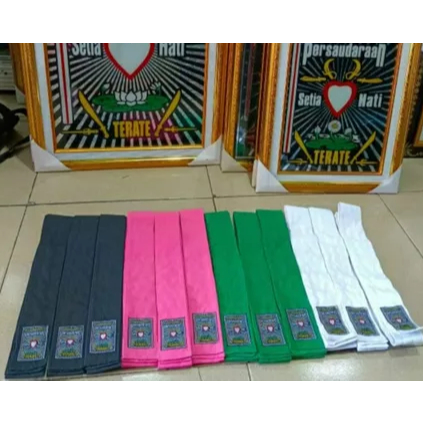 PUTIH HITAM HIJAU Belt/ SH BELT/ PSHT BELT/ STUDENT BELT/ PSHT/ PENCAK ...