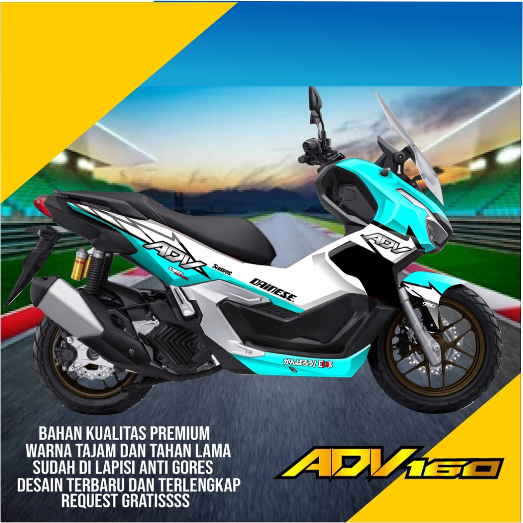 New ADV 160 Fullbody Variation Decal // New ADV 160 Full Racing Premium ...