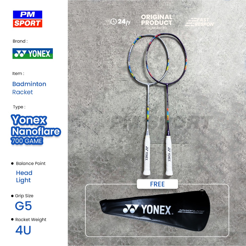YONEX NANOFLARE 700 GAME GEN 2 BADMINTON / BADMINTON RACKET NEW ...