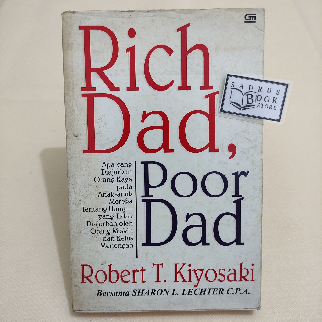 (ORIGINAL) Rich Dad's Book, Poor Dad (Robert T. Kiyosaki) | Shopee Malaysia