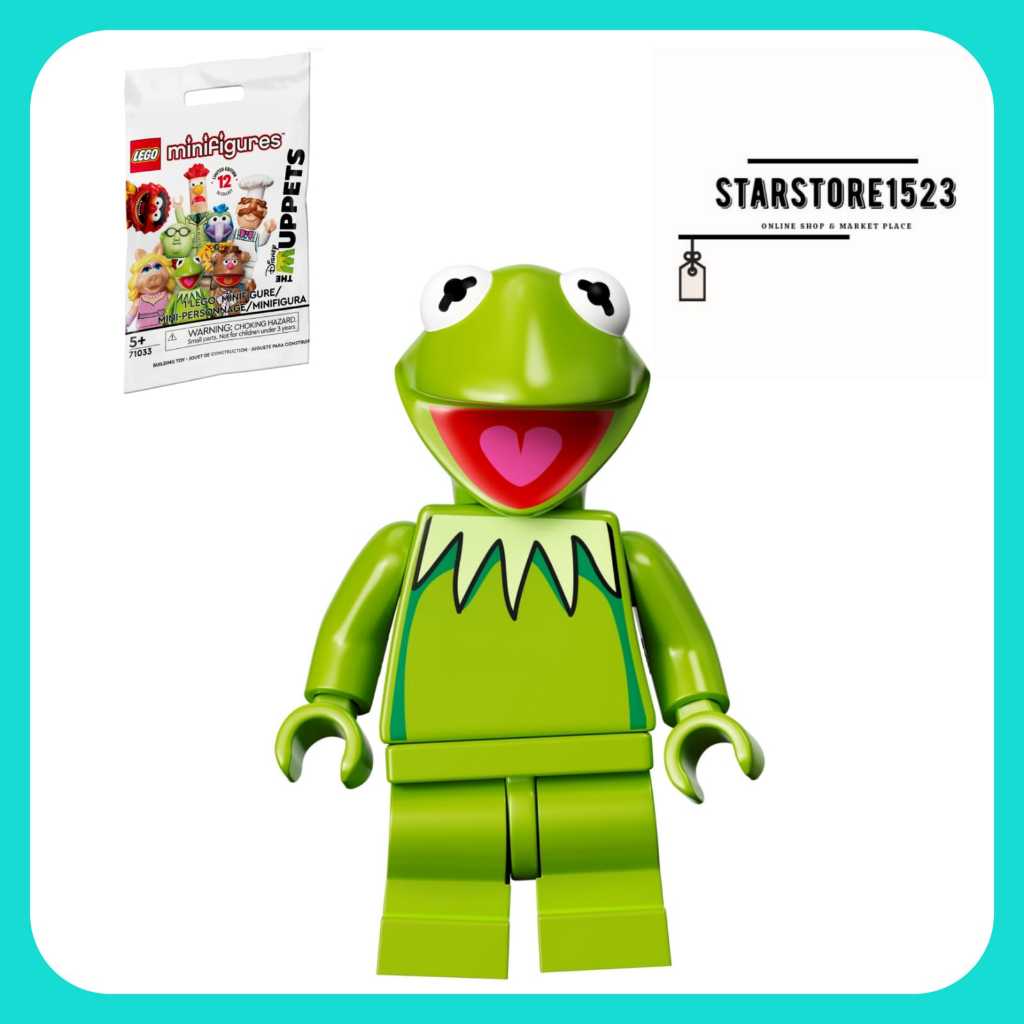 Lego Minifigure 71033 Series The MUPPETS Kermit The Frog | Shopee Malaysia