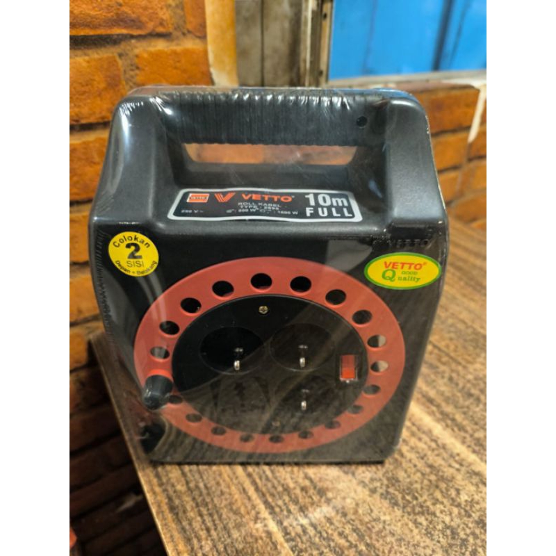 Cable Roll/Box VETTO Cable 8 Holes 10 Meters 2 Sides+Swicth 3 Holes+ ...