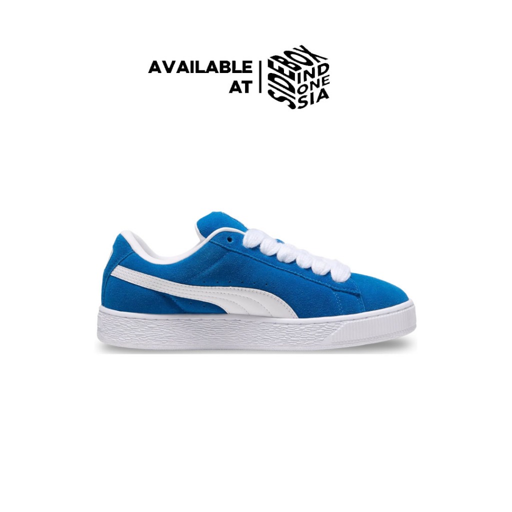 Puma Suede Xl Royal Blue White | Shopee Malaysia