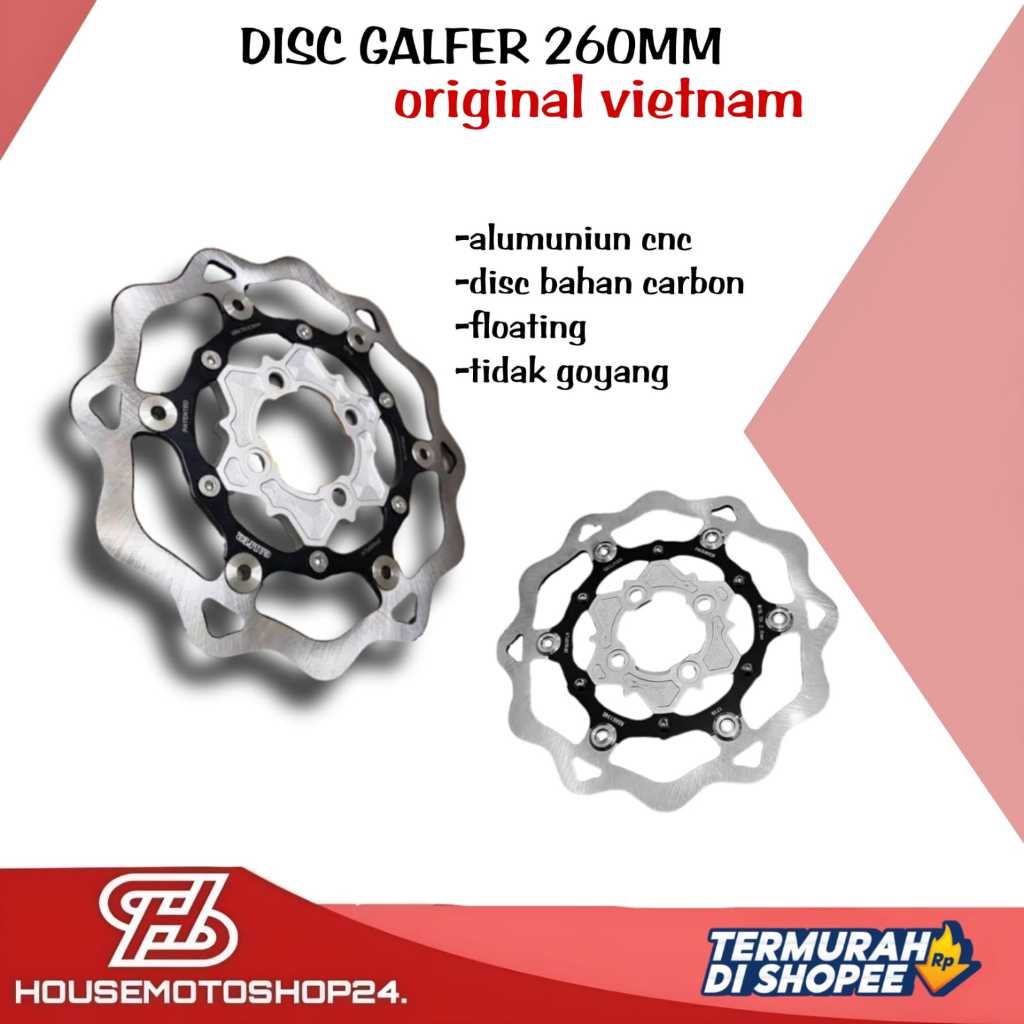Front GALFER DISK MIO DISC 260MM MIO VARIO DISC Front VIETNAM BEAT DISC ...
