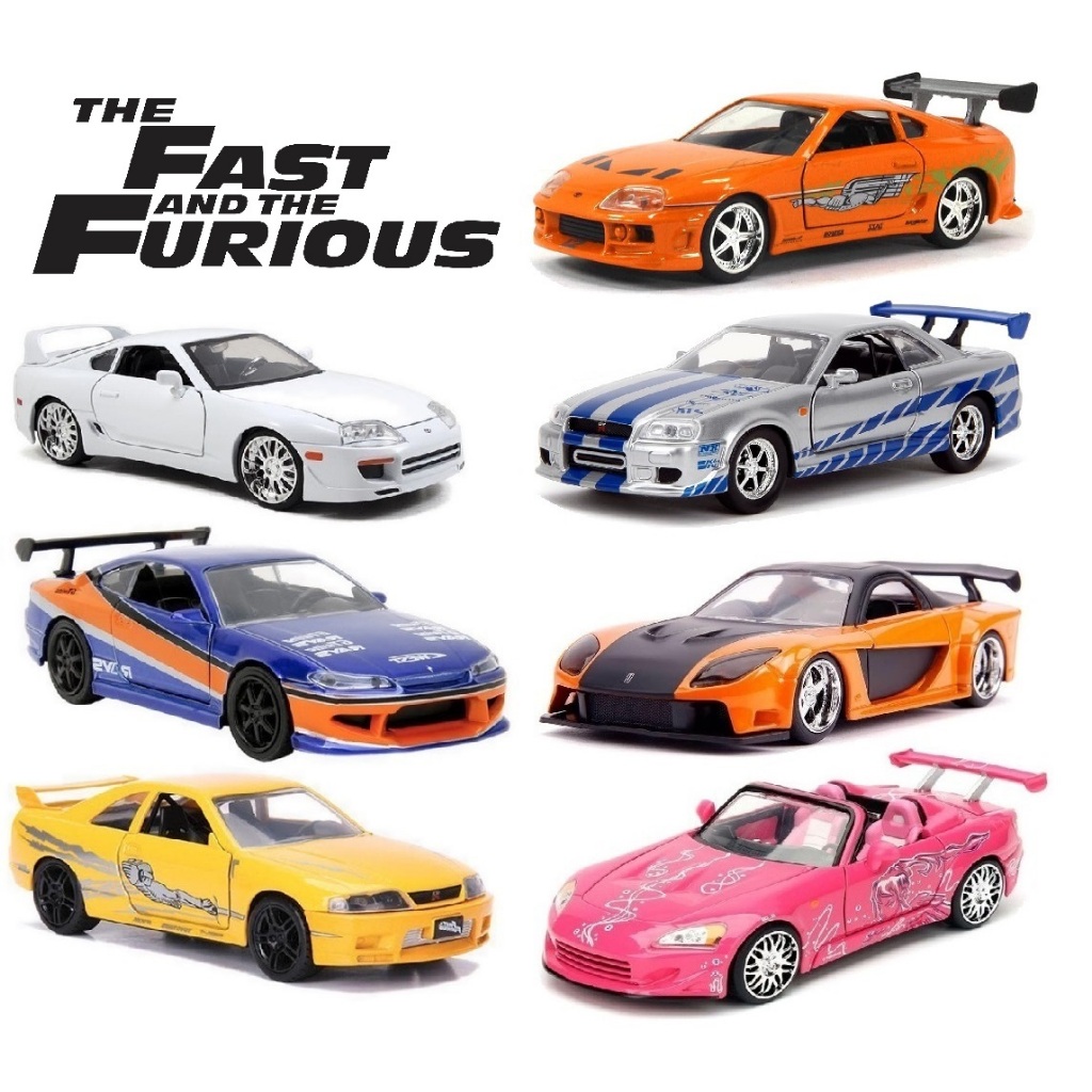 Jada Diecast fast and furry car collection scale 1:32 FF Series Cars ...