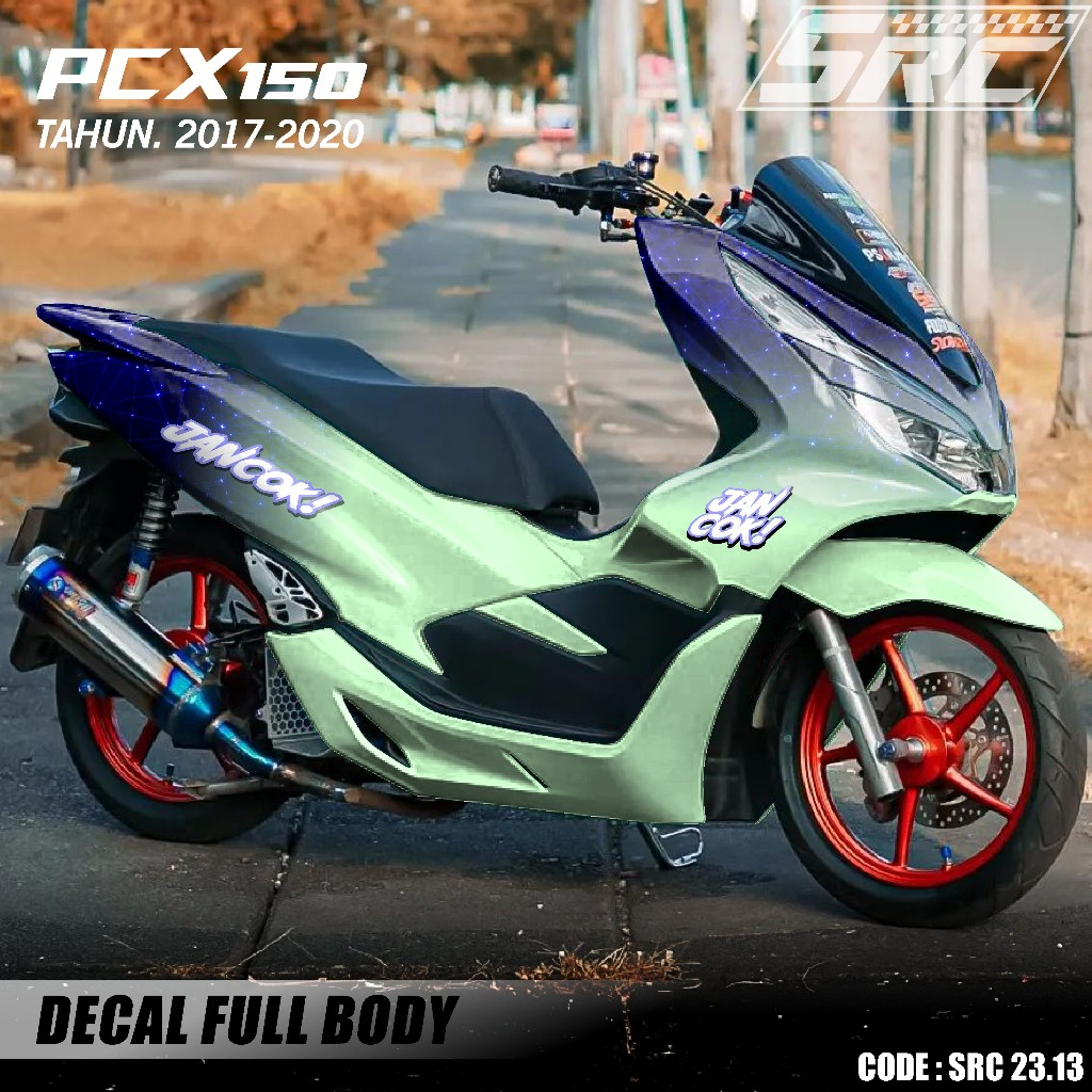 Sticker Decal Full Body Honda PCX 150 2017 2018 2019 2020 Sticker PCX ...