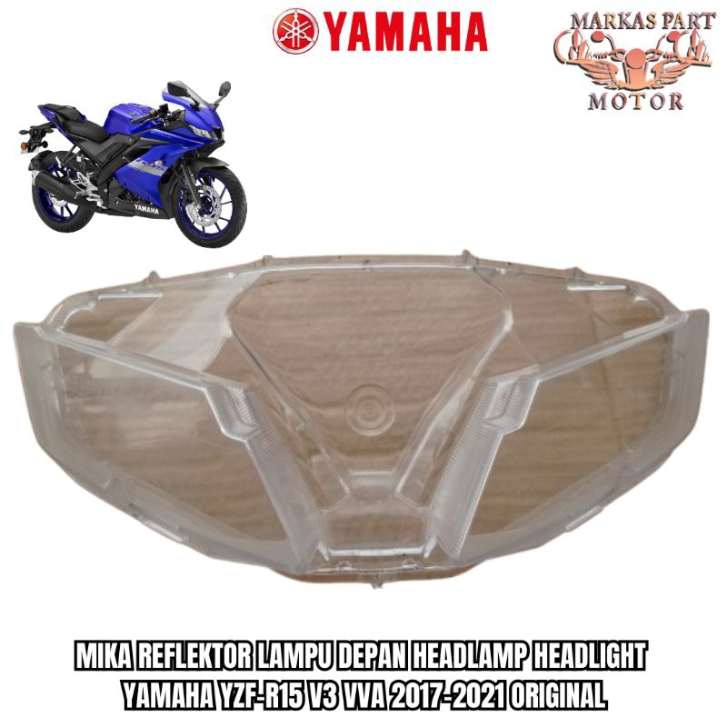 Mika REFLECTOR HEADLAMP HEADLAMP HEADLAMP YAMAHA YZF-R15 V3 VVA 2017 ...