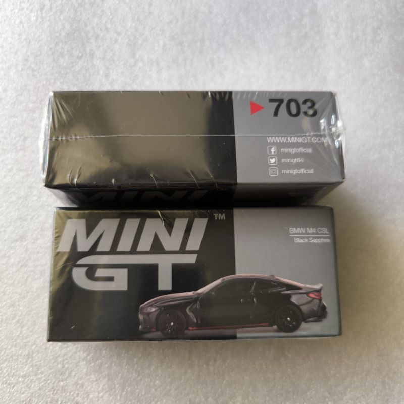 Mini GT 703 BMW M4 CSL BLACK SAPPHIRE | Shopee Malaysia