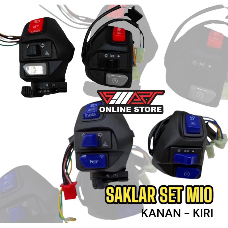 MIO SWITCH SET RIGHT AND LEFT VIETNAM MODEL | Shopee Malaysia