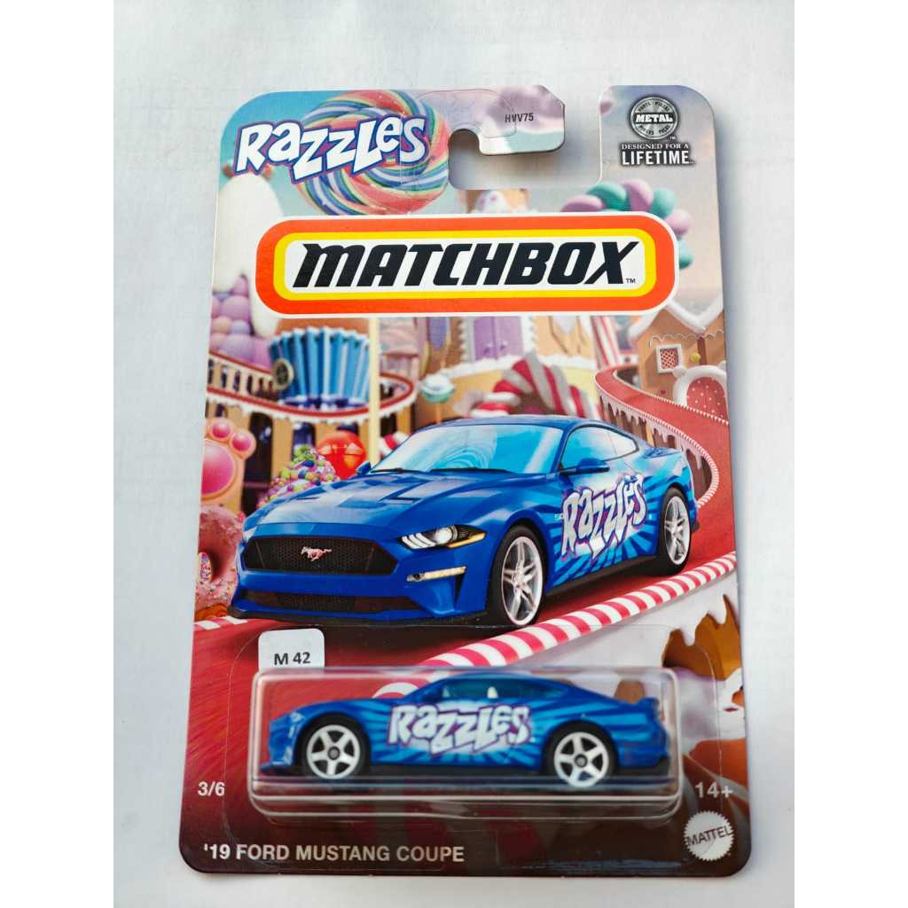 Matchbox - 19 Ford Mustang Coupe Blue Razzles | Shopee Malaysia